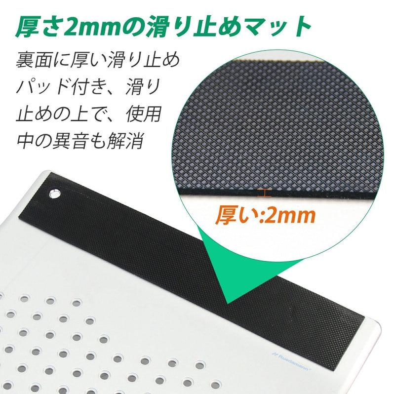 Ruedamann® 伸縮軽アルミスロープ 長さ122.5cm-244.5cm*幅29.5cm 車椅子ラダーレール耐荷重400kg 2本セット — wonx shop